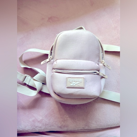 Reebok | Bags | Reebok Mini Bookbag Pinklight Pinkrose | Poshmark